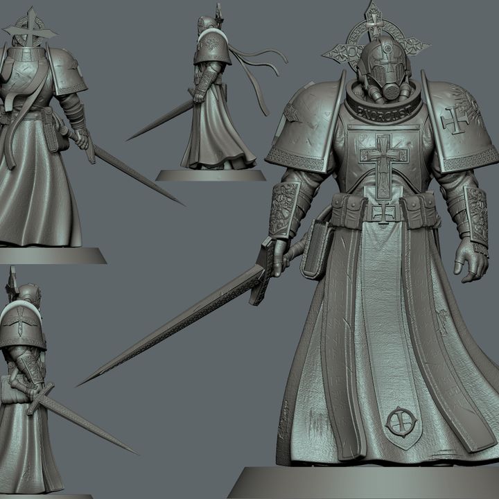 3D Printable Superior General by Black Sons Of Loyola